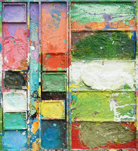 Kunst - moderne Malerei - bunt und abstrakt - ARTLET | Atelier Hellbusch